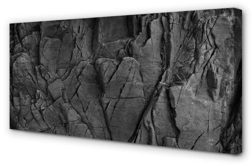 Obrazy na plátně Kámen struktura abstrakce 125x50 cm