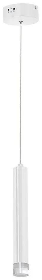 Milagro LED Lustr na lanku ALBA 1xLED/5W/230V bílá MI315