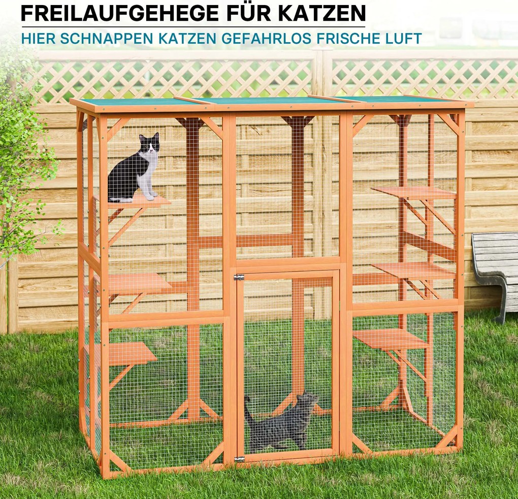 Výběh pro zvířata Wiltec – 168 × 82 × 166,5 cm (52202)