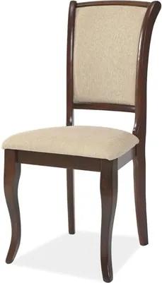 Židle MN-SC tmavý ořech T01