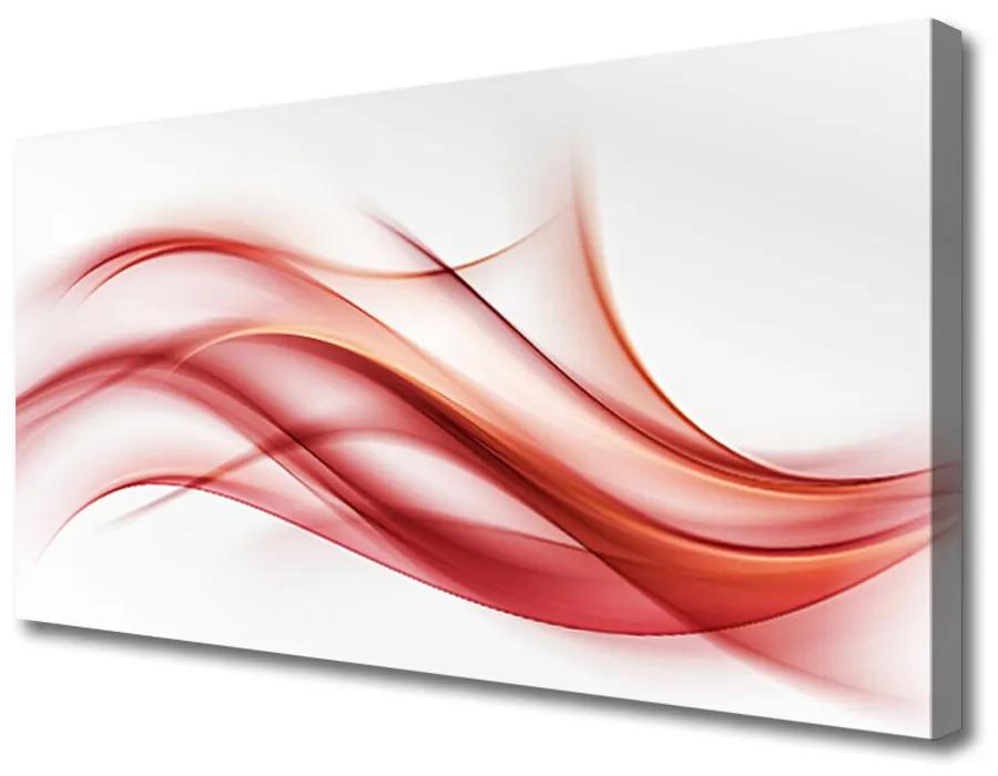 Obraz na plátně Červená Abstrakce Umění 120x60 cm
