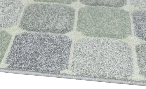 Koberce Breno Kusový koberec PORTLAND 172/RT4G, Zelená, Vícebarevné, 160 x 235 cm