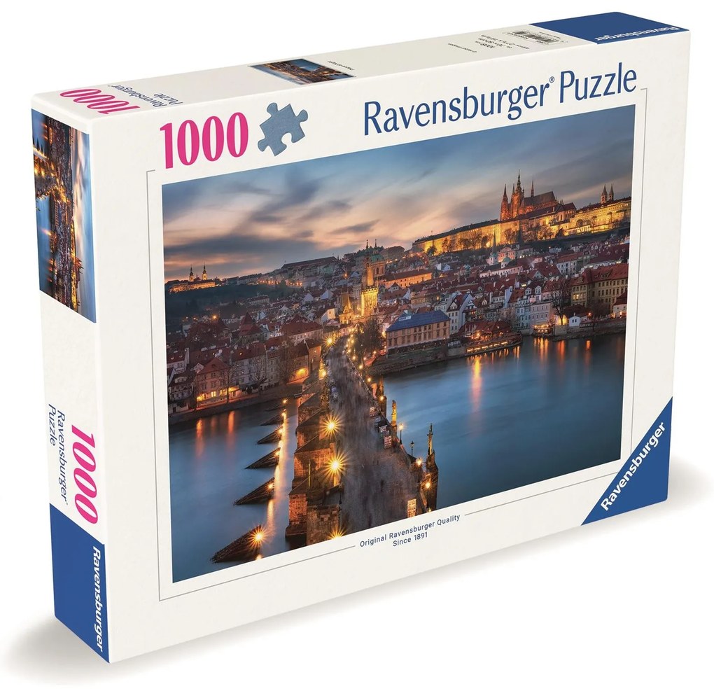Puzzle ravensburger 120006749 česká kolekce: praha v noci