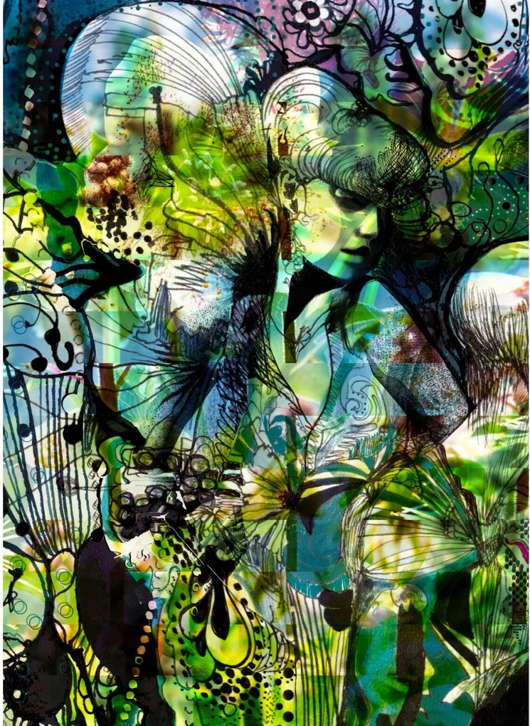 Komar Papírová fototapeta Aphrodite´s Garden, 184 x 254 cm