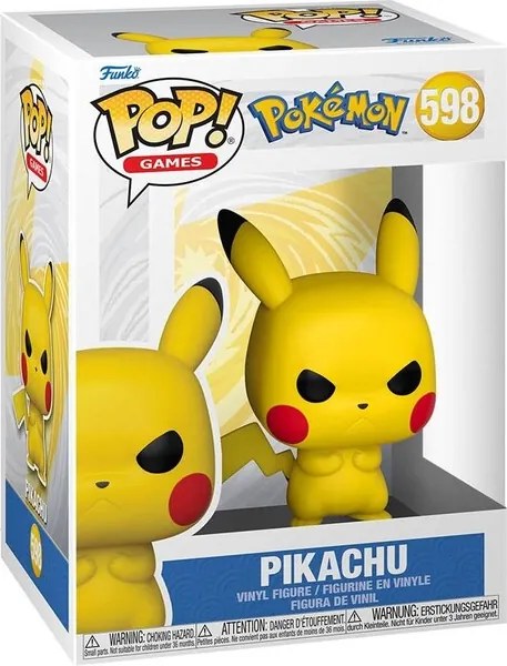 Funko POP! #598 Games: Pokémon - Grumpy Pikachu