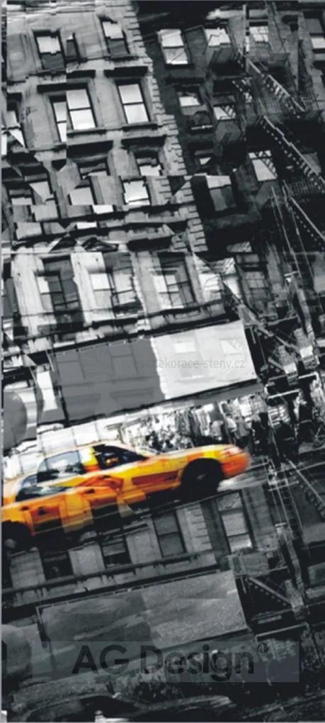 Fototapety na dveře - Taxi v New Yorku
