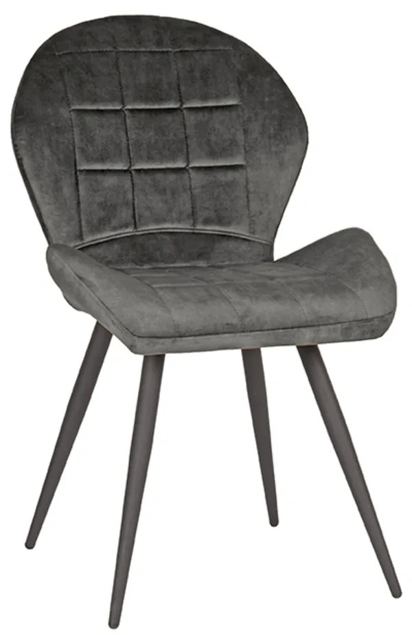 LABEL51 jídelní židle SIL antracit velur Color: Anthracite IH-50.060