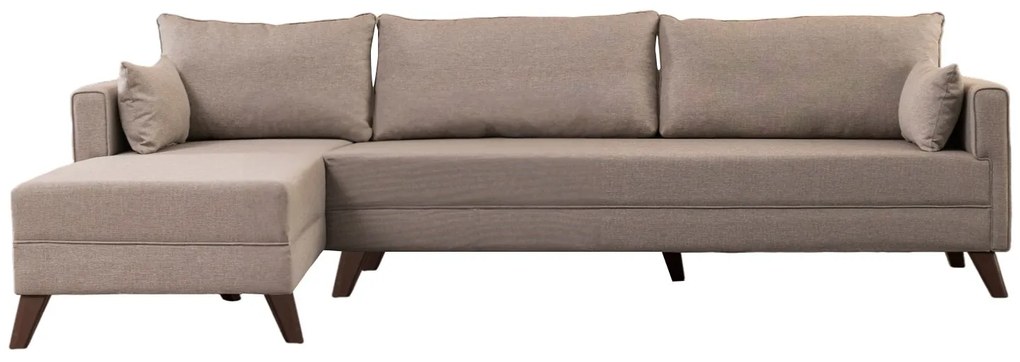 Atelier del Sofa Rohová sedací souprava Bella Corner Sofa Left 1 - Cream, Krémová