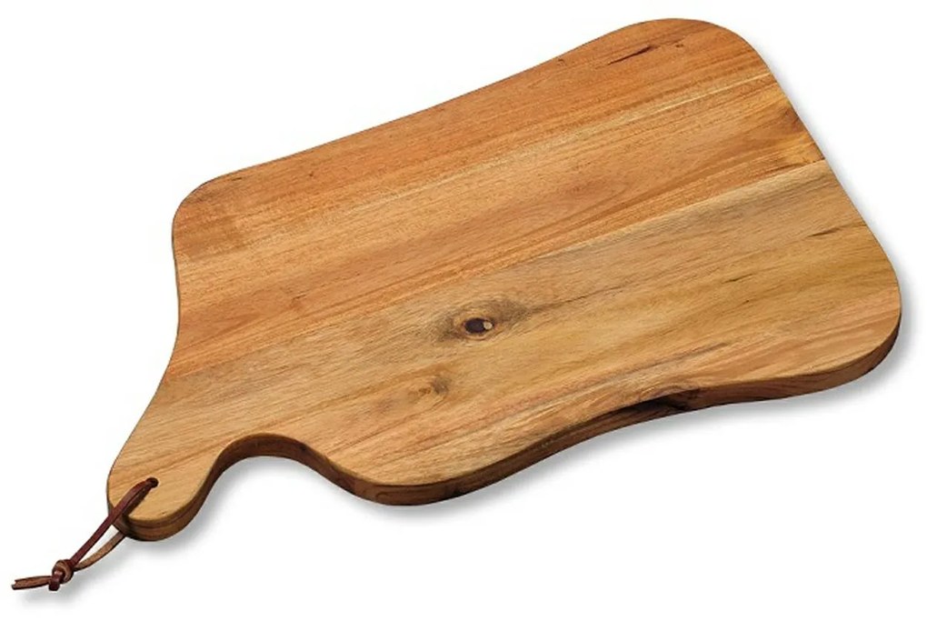 Dřevěný servírovací tác Wavy, 42,5x25 cm