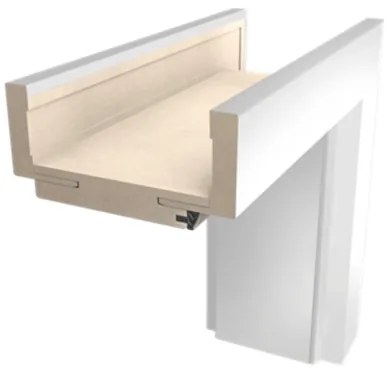 Obložková zárubeň DRE 70 cm pro tloušťku stěny 10-12 cm pravá O2BM70P