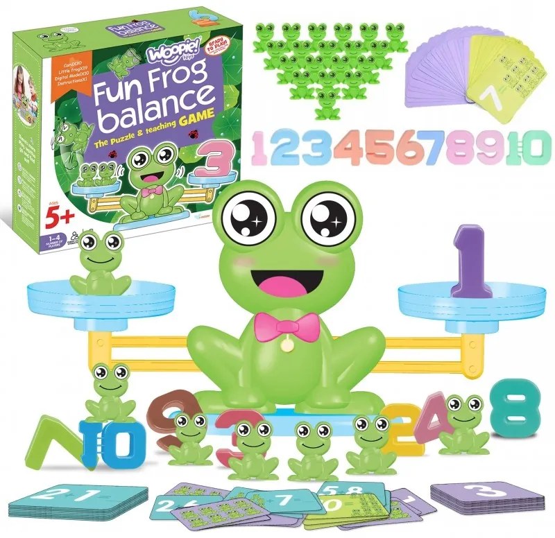 45722 Woopie Woopie počítání s žabákem - Fun Frog Balance