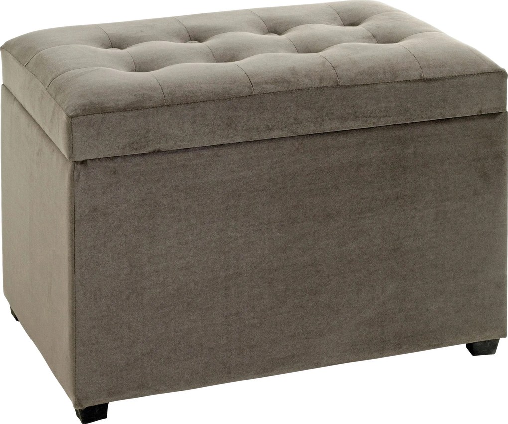 XXXLutz TRUHLOVÁ LAVICE, textil, kompozitní dřevo, 58/42/39 cm - Taburety - 001931037905