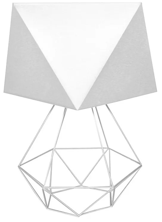 Helam Stolní lampa ADAMANT SMALL 1xE27/60W/230V bílá HE0461