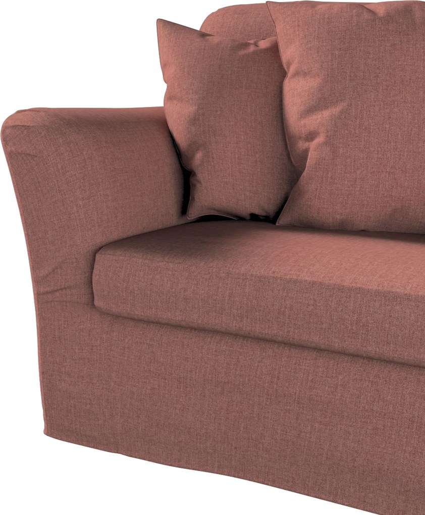 Potah na pohovku IKEA Tomelilla rozkládací barva hnědá látka pletený vzor
