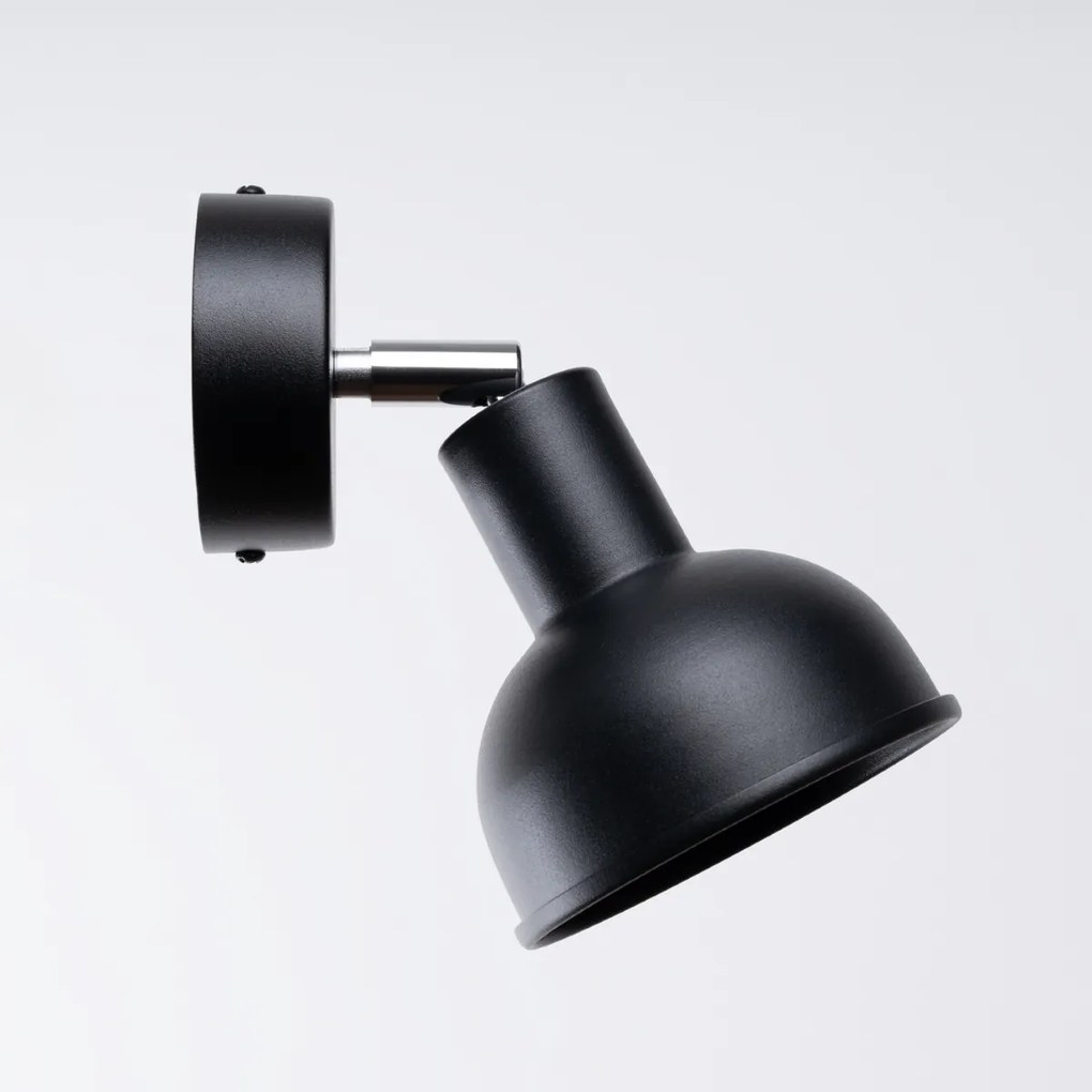 Sollux Lighting Nástěnné svítidlo ELBA černé