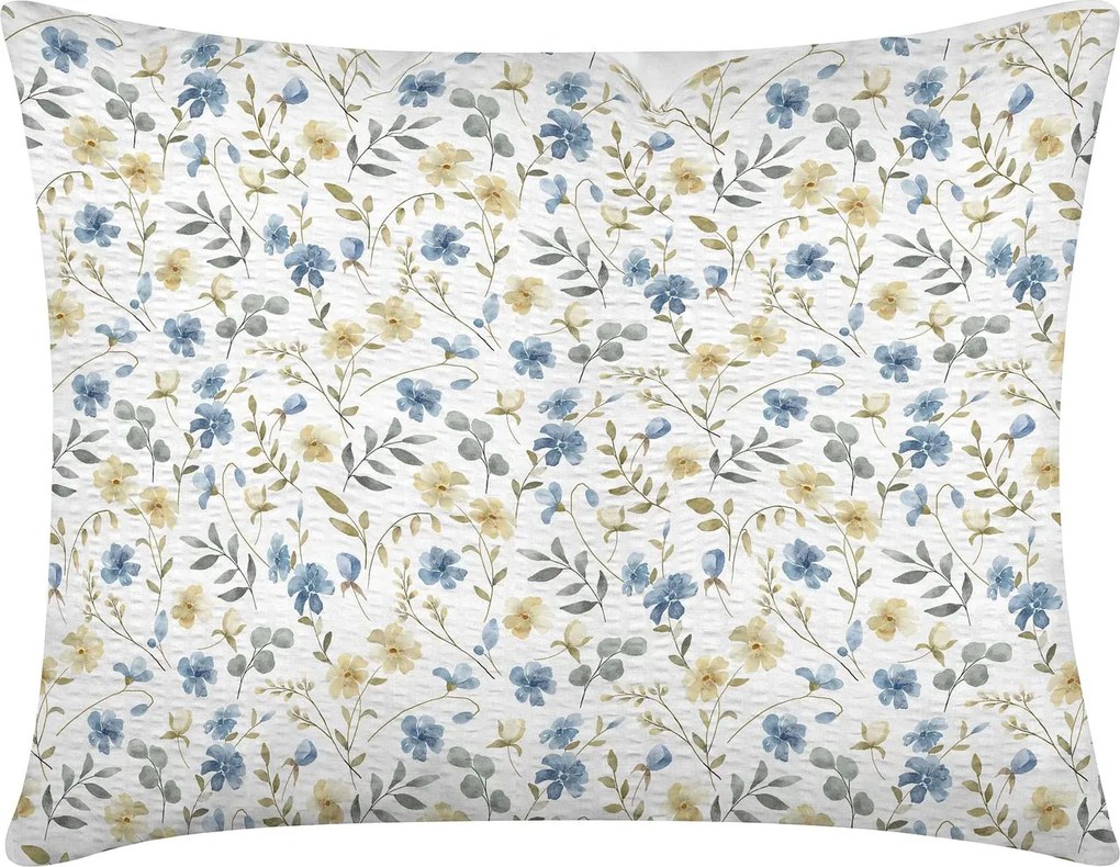 Krepový perkálový povlak na polštář Bloom - duo Velikost: 70 x 90