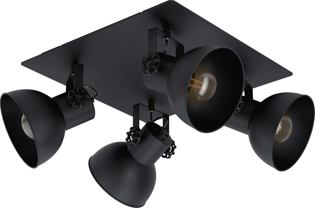 XXXLutz BODOVÉ SVÍTIDLO, 4x40 W/E27, 45/45/23,6 cm Eglo - Online Only svítidla - 003348219404