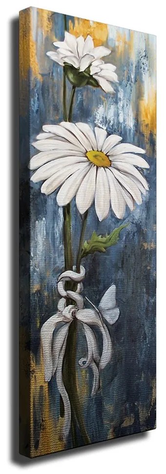 Obraz na plátně Daisies PC97 30x80 cm