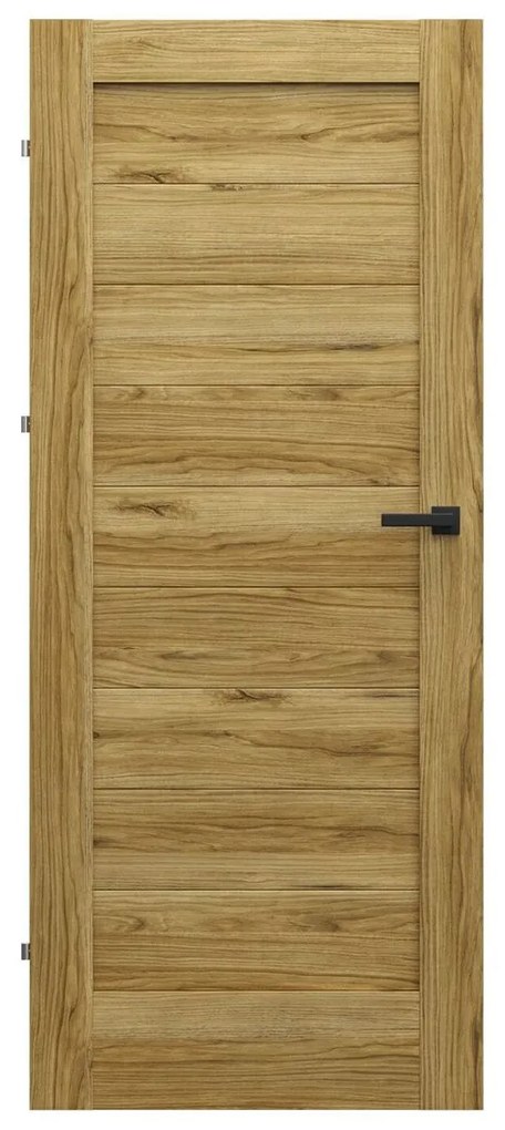 Porta doors Interiérové dveře rámové, 70 L, 748 × 1985 mm, fólie, levé, dub, plné