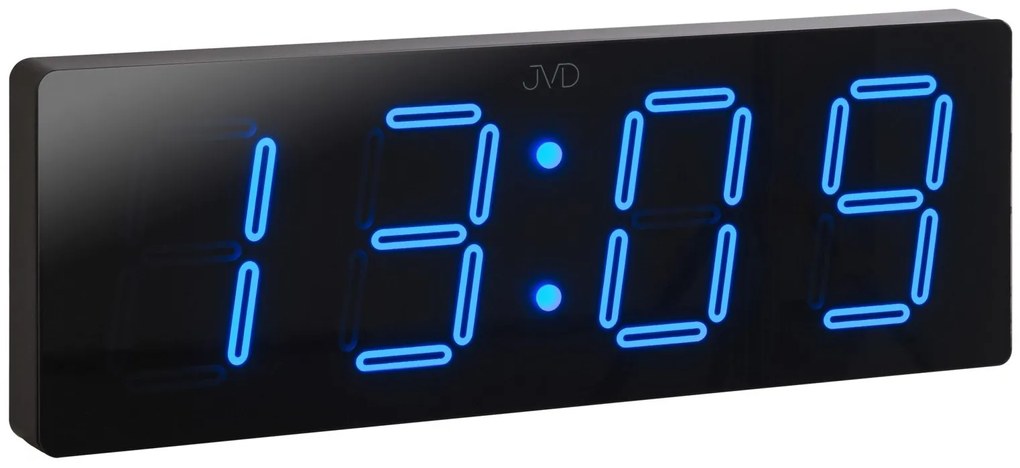 Velké svítící digitální moderní hodiny JVD DH1.2 s modrými číslicemi POŠTOVNÉ ZDARMA!