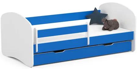 Dětská postel SMILE 160x80 cm - modrá