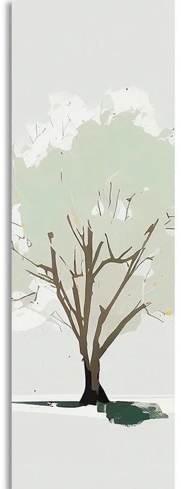 Obraz zelená koruna stromu - 50x150