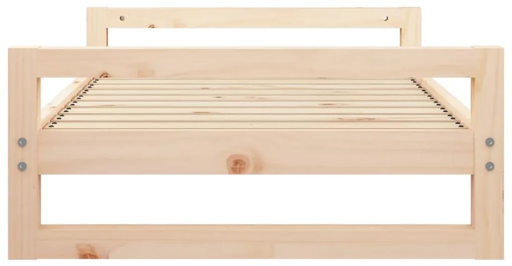 Postel pro psy 95,5 x 65,5 x 28 cm masivní borovice - Default Title