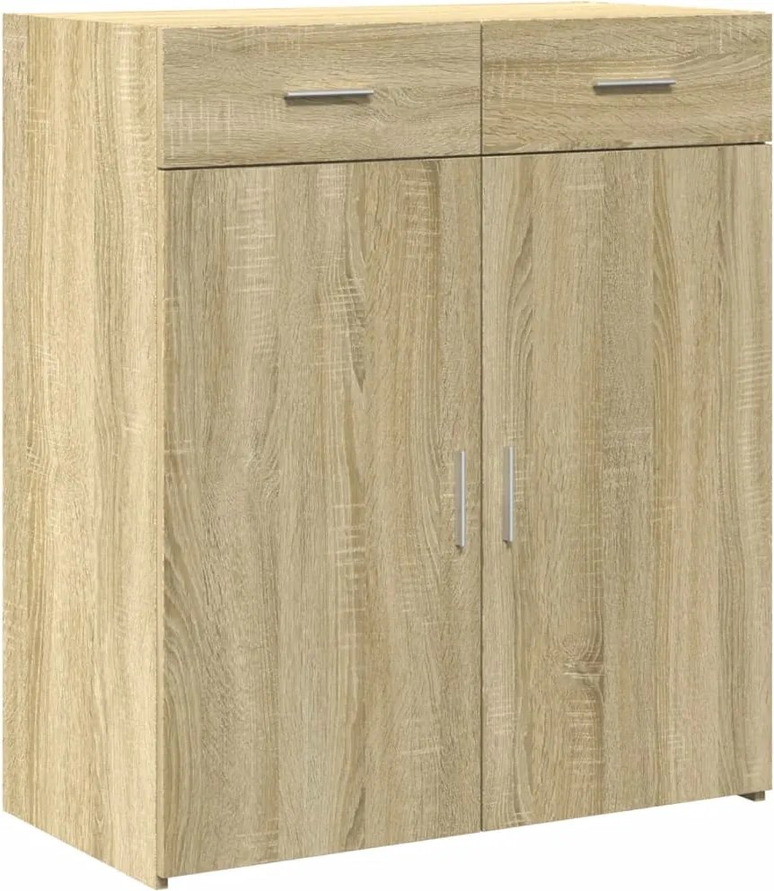 Příborník dub sonoma 80 x 42,5 x 93 cm kompozitní dřevo 3281471