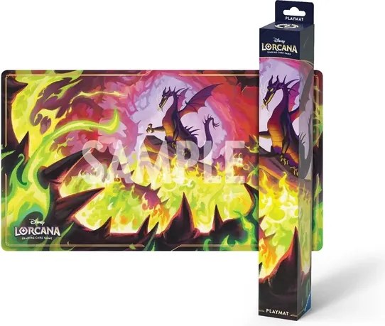 Disney Lorcana: Winterspell - Playmat Dragon Fire Vícebarevná