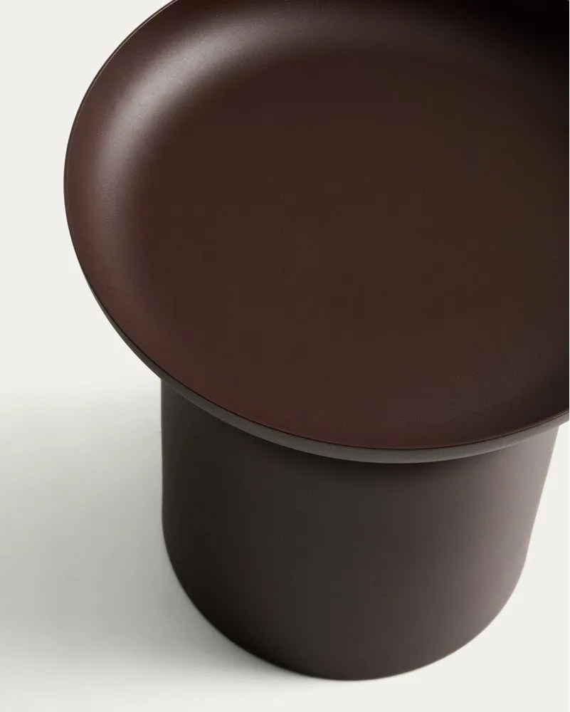 Kovový kulatý zahradní stolek ø 45 cm Arcola – Kave Home