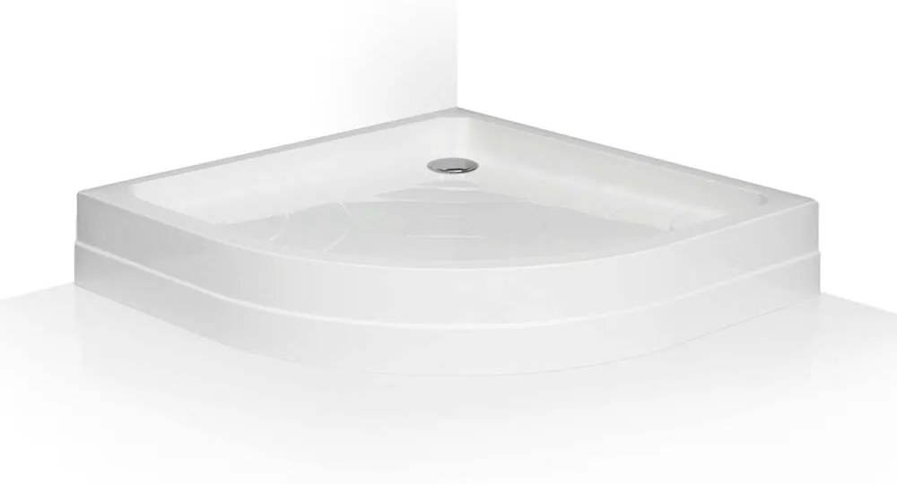 Čtvrtkruhová samonosná sprchová vanička HAWAII-P 170 mm S 900 × 900 R550 HAWAII-P /900 8000025
