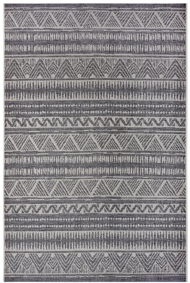 Hanse Home, Kusový koberec Clyde 105906 Loto Grey Beige – na ven i na doma, 190x290, šedá, chodba / předsíň