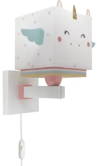Dalber 64599 - Dětské nástěnné svítidlo LITTLE UNICORN 1xE27/15W/230V