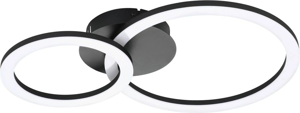 XXXLutz STROPNÍ LED SVÍTIDLO, 44,5/30/7 cm Eglo - Online Only svítidla - 003348248603