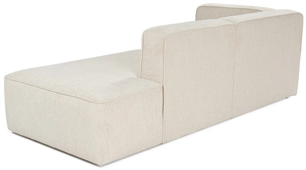 Hanah Home Dvoumístná krémová pohovka MORE M pravá 210 cm