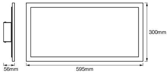 Ledvance - LED Stmívatelné stropní svítidlo SMART+ PLANON LED/22W/230V Wi-Fi
