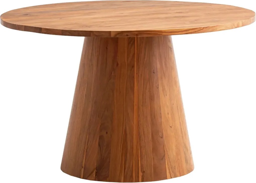 furniture-nabytek.cz - Jídelní kulatý stůl Osvaro 120 cm akácie