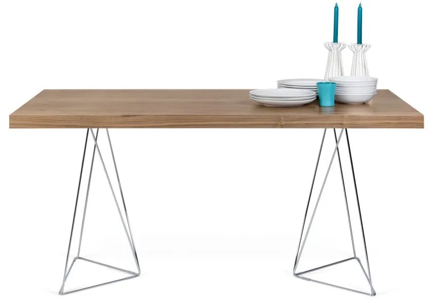 Hnědý stůl TemaHome Multi, délka 180 cm