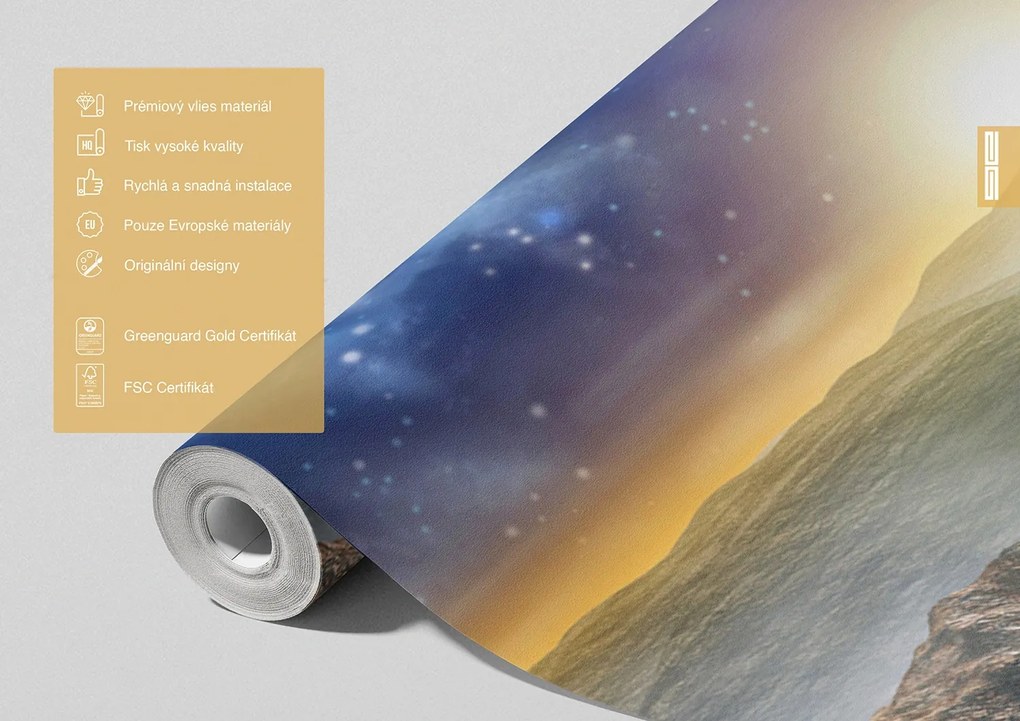 Fototapeta na míru Velkolepý Saturn | Vliesová fototapeta na zed' | DFTNXXL1126