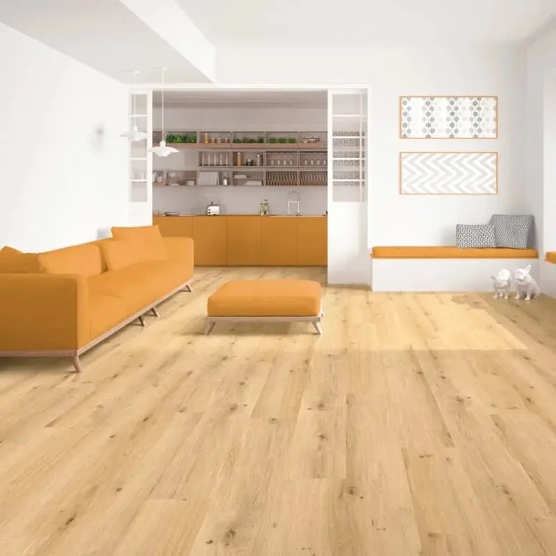 Vinylová plovoucí podlaha BRASED Aquaplus Natur Click 9591 Dub královský světlý