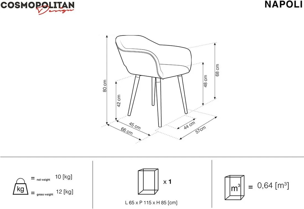 COSMOPOLITAN DESIGN Židle Napoli