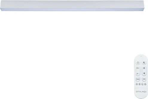 Brilagi - LED Stmív. stropní svítidlo SLEEKLINE LED/40W/230V Wi-Fi Tuya stříb+DO