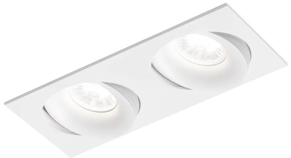 Designová výklopná bodovka Ron 2.0 LED  Designová výklopná bodovka Ron 2.0 LED Barva: Bílá, Teplota chromatičnosti: 3000 Kelvinů, Úhel vyzařování: 34°