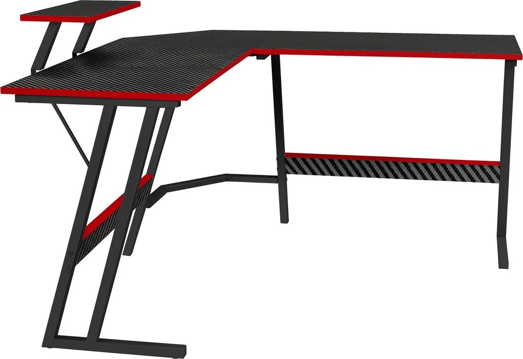 Herní stůl BG02 černý 130 cm
