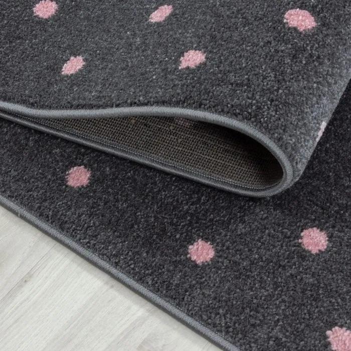 Vopi | Dětský koberec Bambi 830 pink - 80 x 150 cm