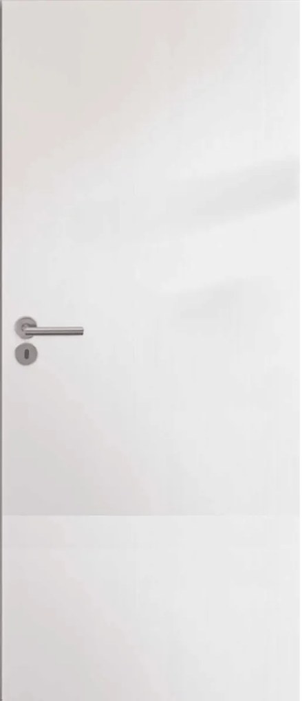 Interiérové dveře Naturel Ibiza levé 70 cm bílé IBIZABF70L WC