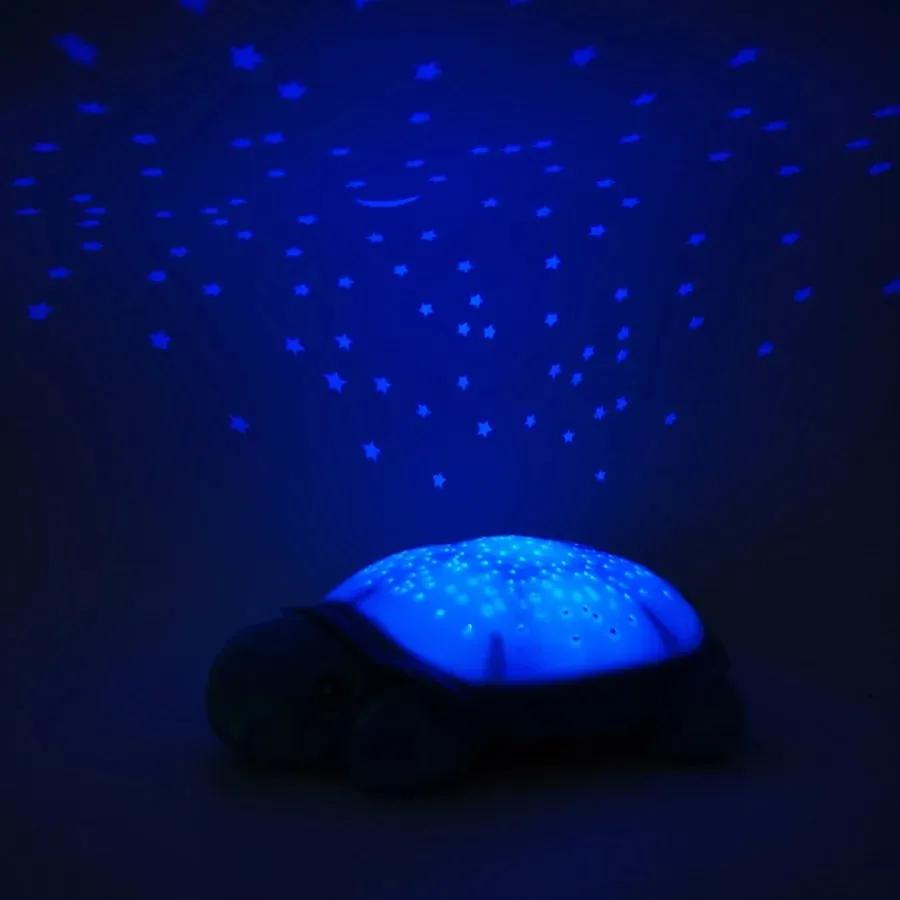 Noční světlo s projekcí Želva modrá