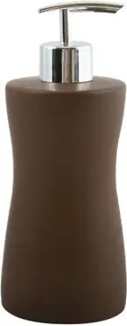 MSV PALMA dávkovač mýdla hnědý / keramika / 420 ml