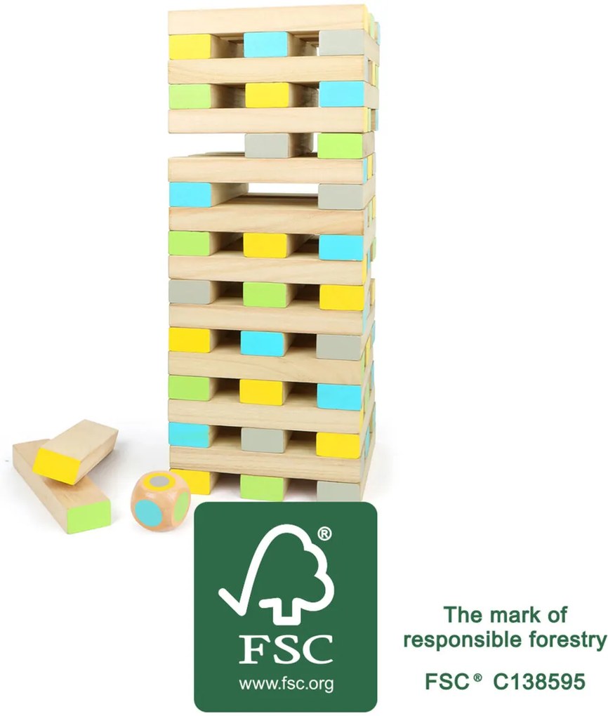 small foot Jenga věž XXL
