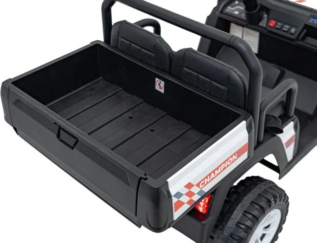 Elektrické autíčko Pick-Up Champion bílé